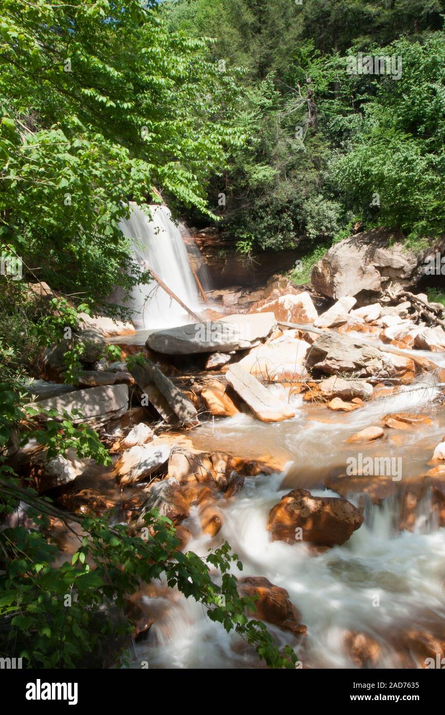Douglas Falls, West Virginia Stock Photo - Alamy