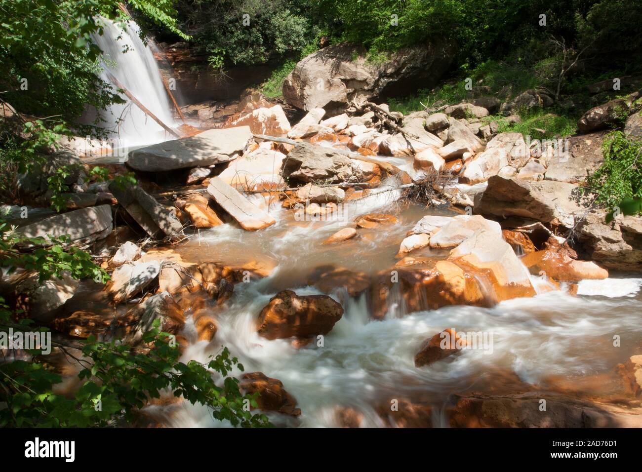 Douglas Falls, West Virginia Stock Photo - Alamy