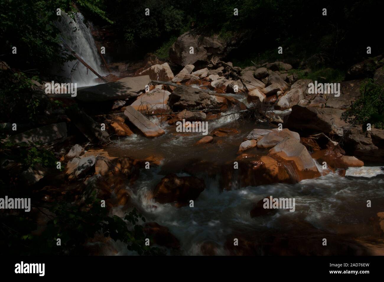 Douglas Falls, West Virginia Stock Photo - Alamy