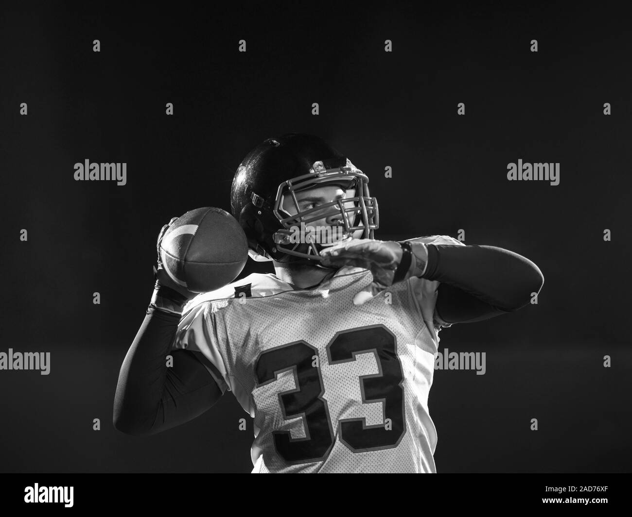 Football n Black and White Stock Photos & Images - Alamy