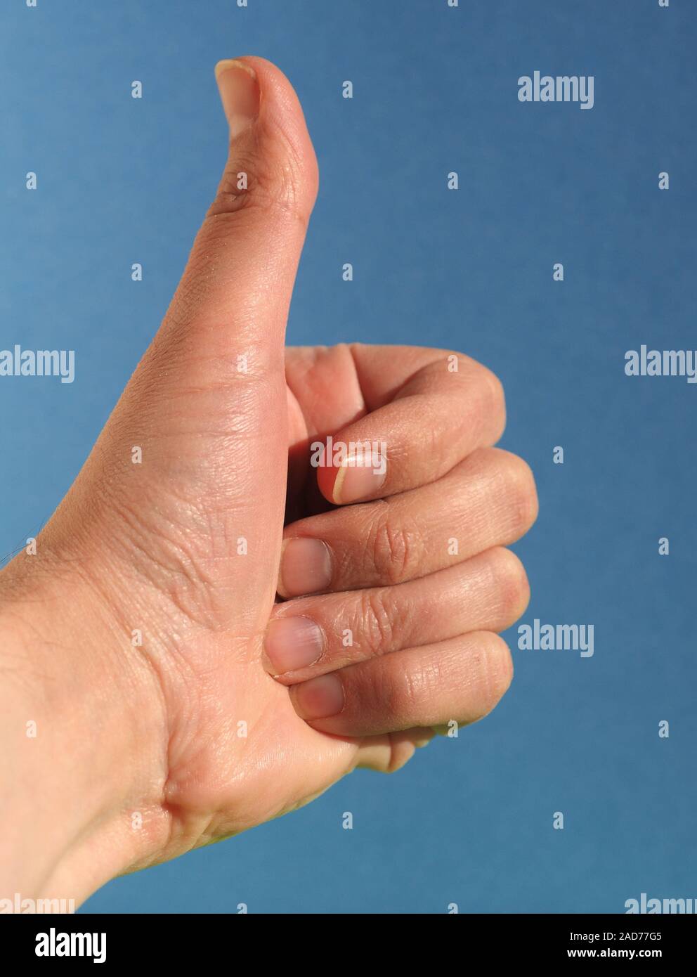 Thumb up sign Stock Photo - Alamy