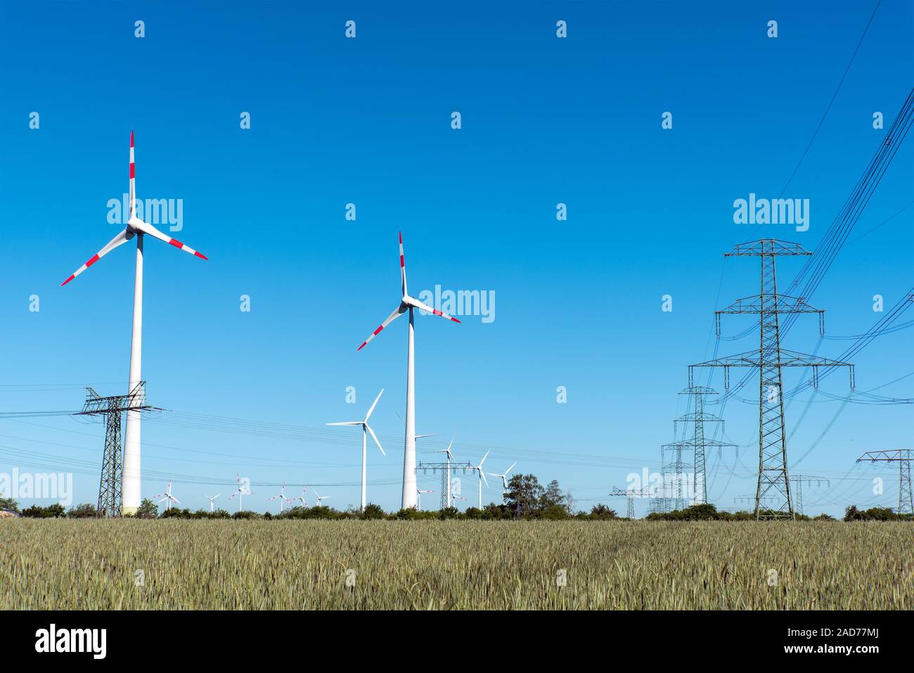 Rural transmission lines hi-res stock photography and images - Alamy