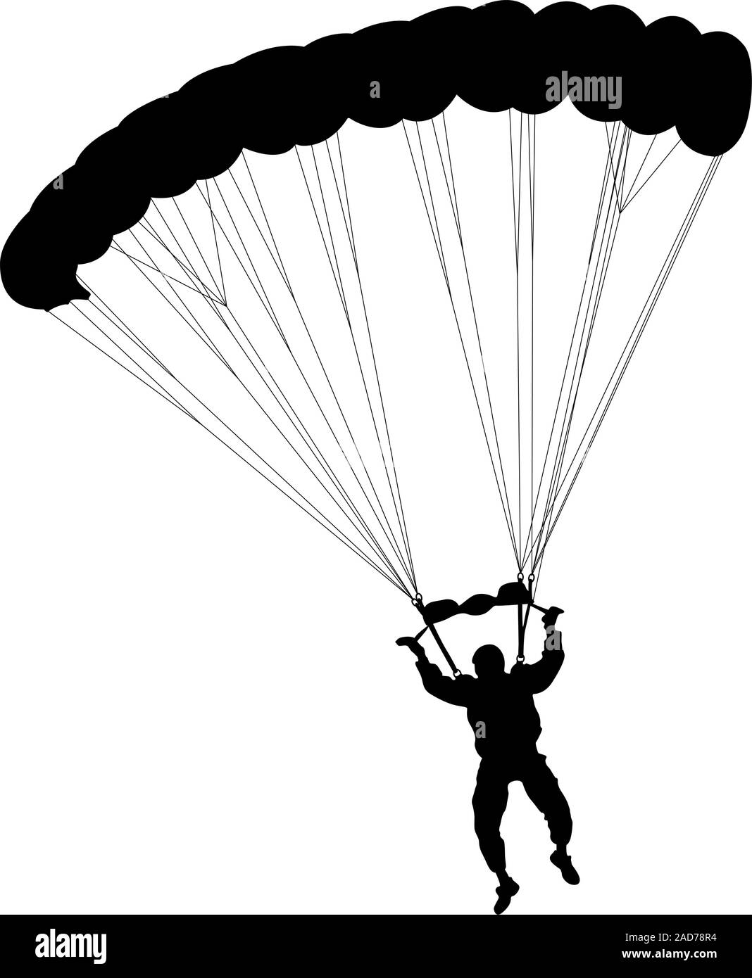 Paratrooper vector vectors hi-res stock photography and images - Alamy