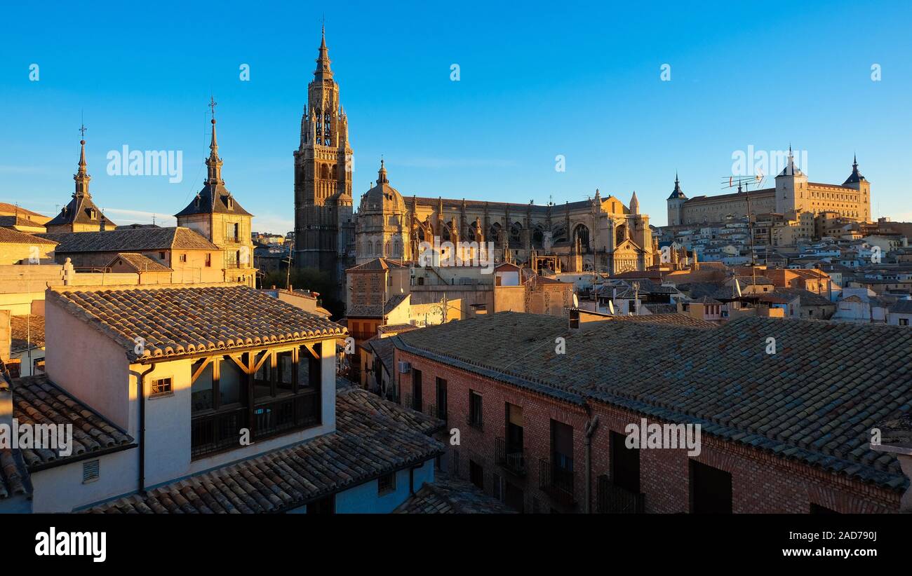 Toledo is a beautiful medieval town in Spain and was the capital of the ...