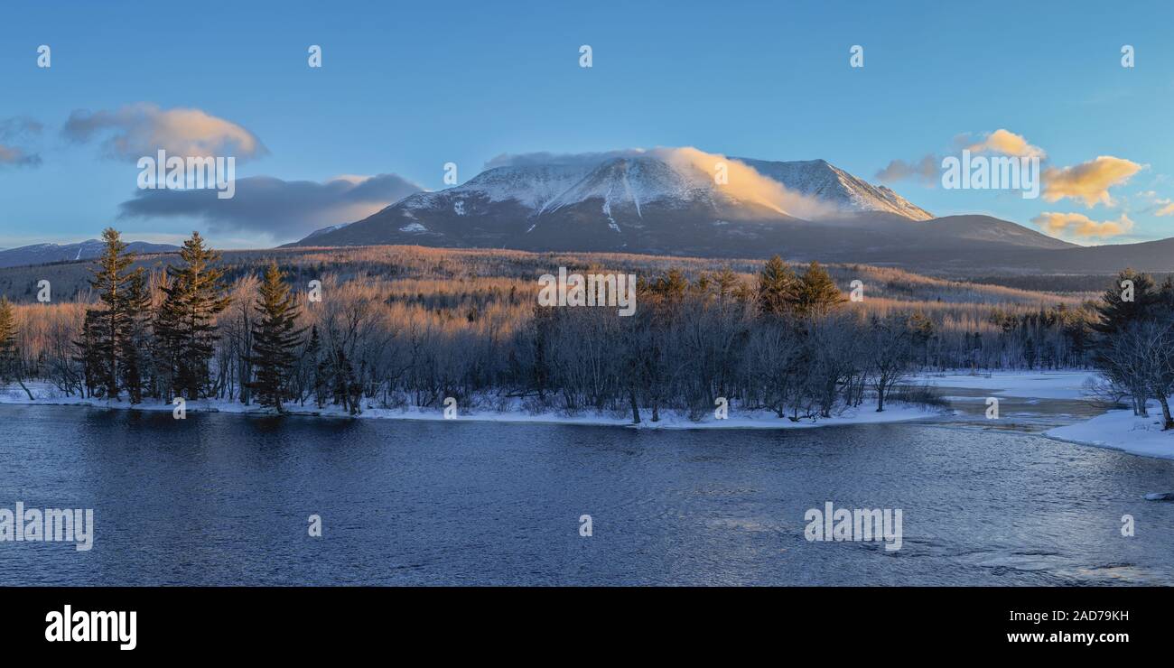 Mount Katahdin Winter