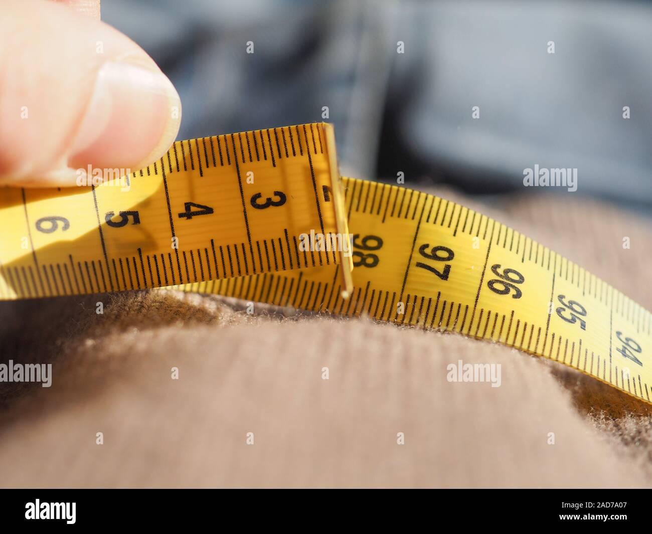 tailor meter ruler Stock Photo - Alamy