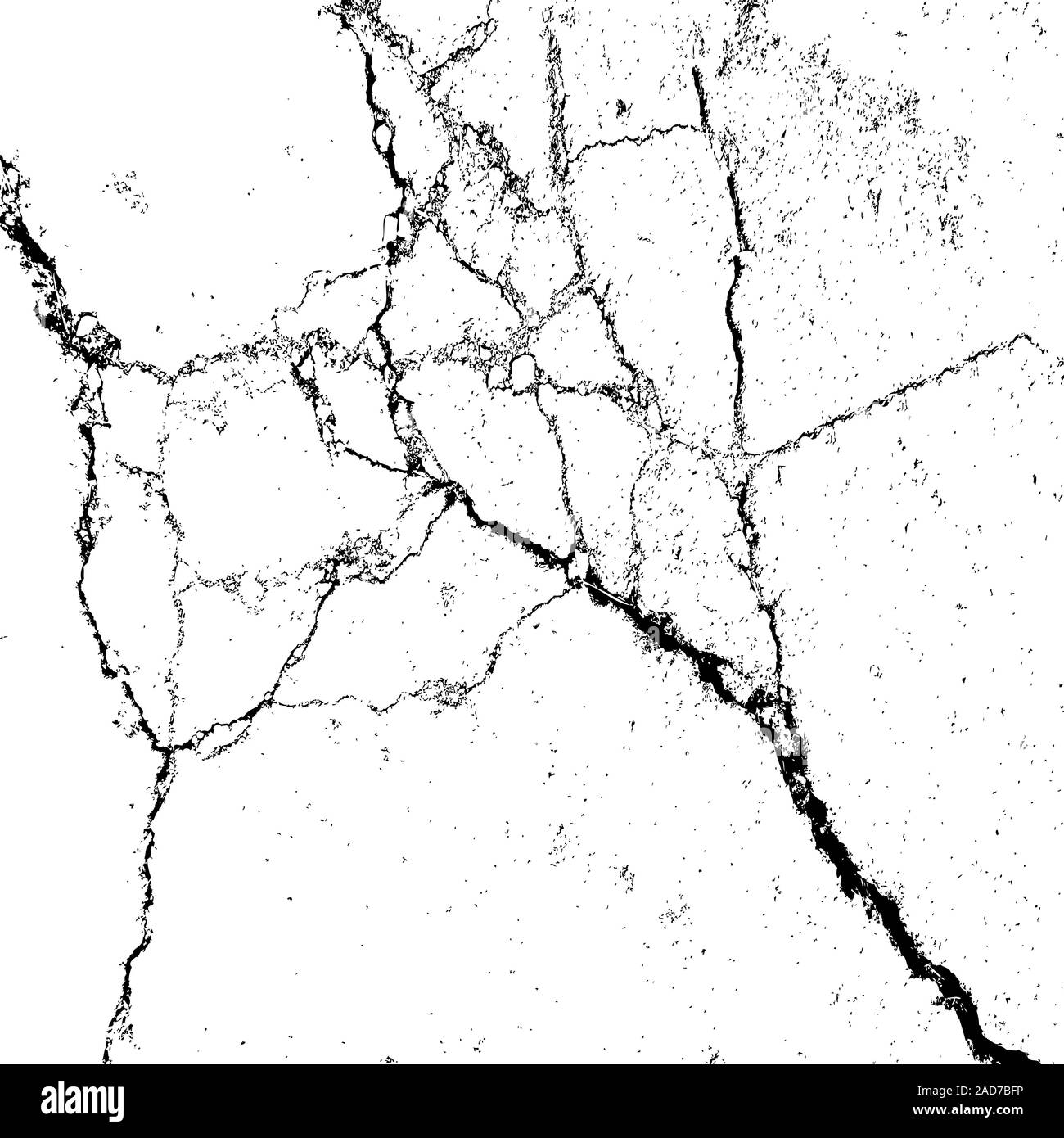 Abstract background, cracks on the surface. Vector illustration Stock ...