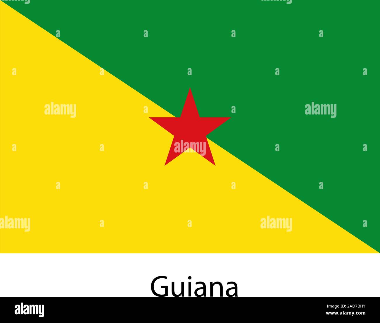 Guiana flag Stock Vector Images - Alamy