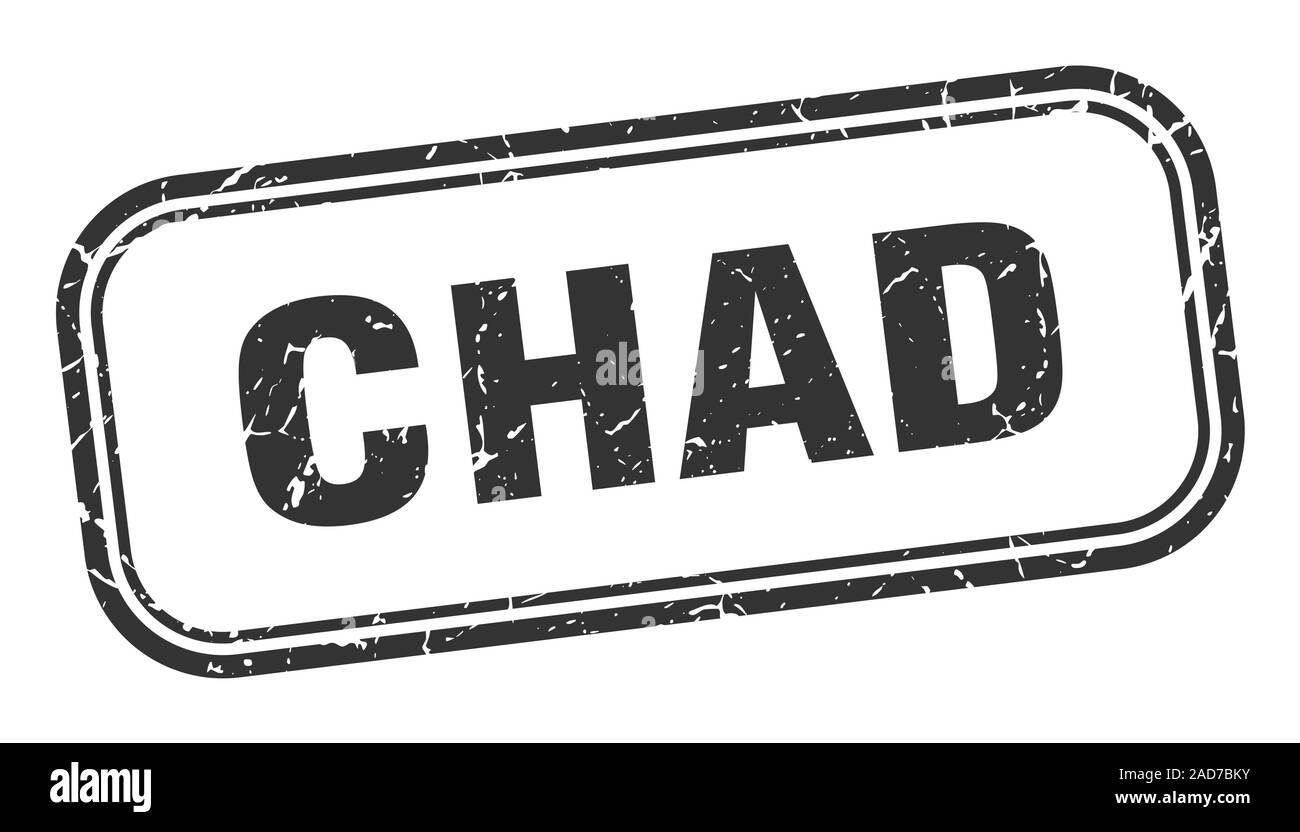 Chad stamp. Chad black grunge isolated sign Stock Vector Image & Art ...