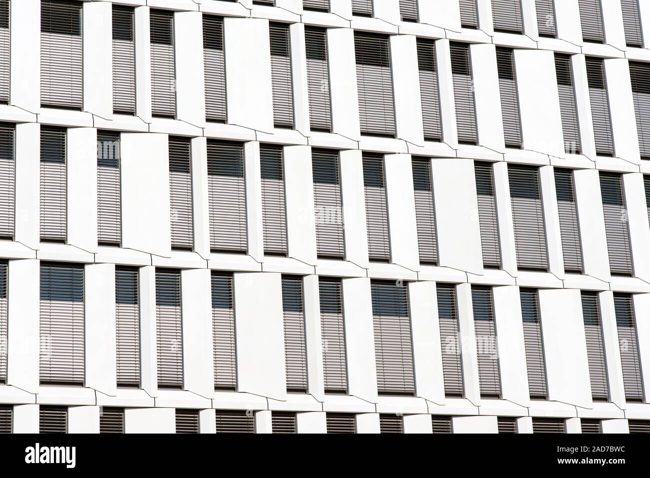 Facade of a modern office building seen in Berlin, Germany Stock Photo ...