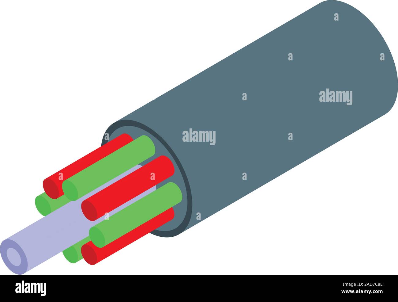 Optical communication experiment Stock Vector Images - Alamy