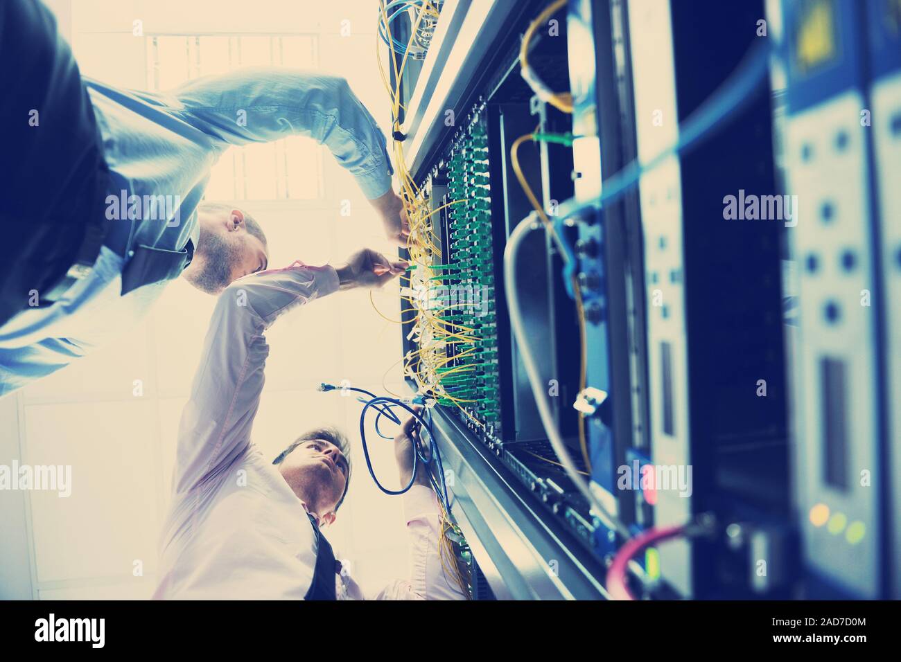 Team engineers in data hi-res stock photography and images - Alamy