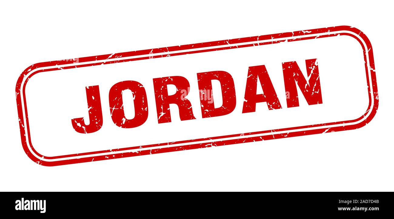 Welcome To Jordan Sign Stock Vector Images - Alamy