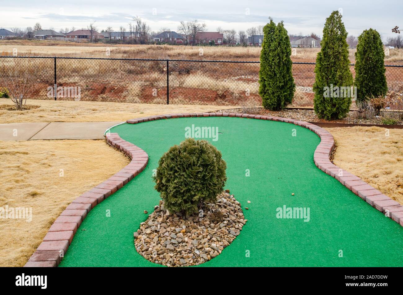 Mini golf course Stock Photo - Alamy