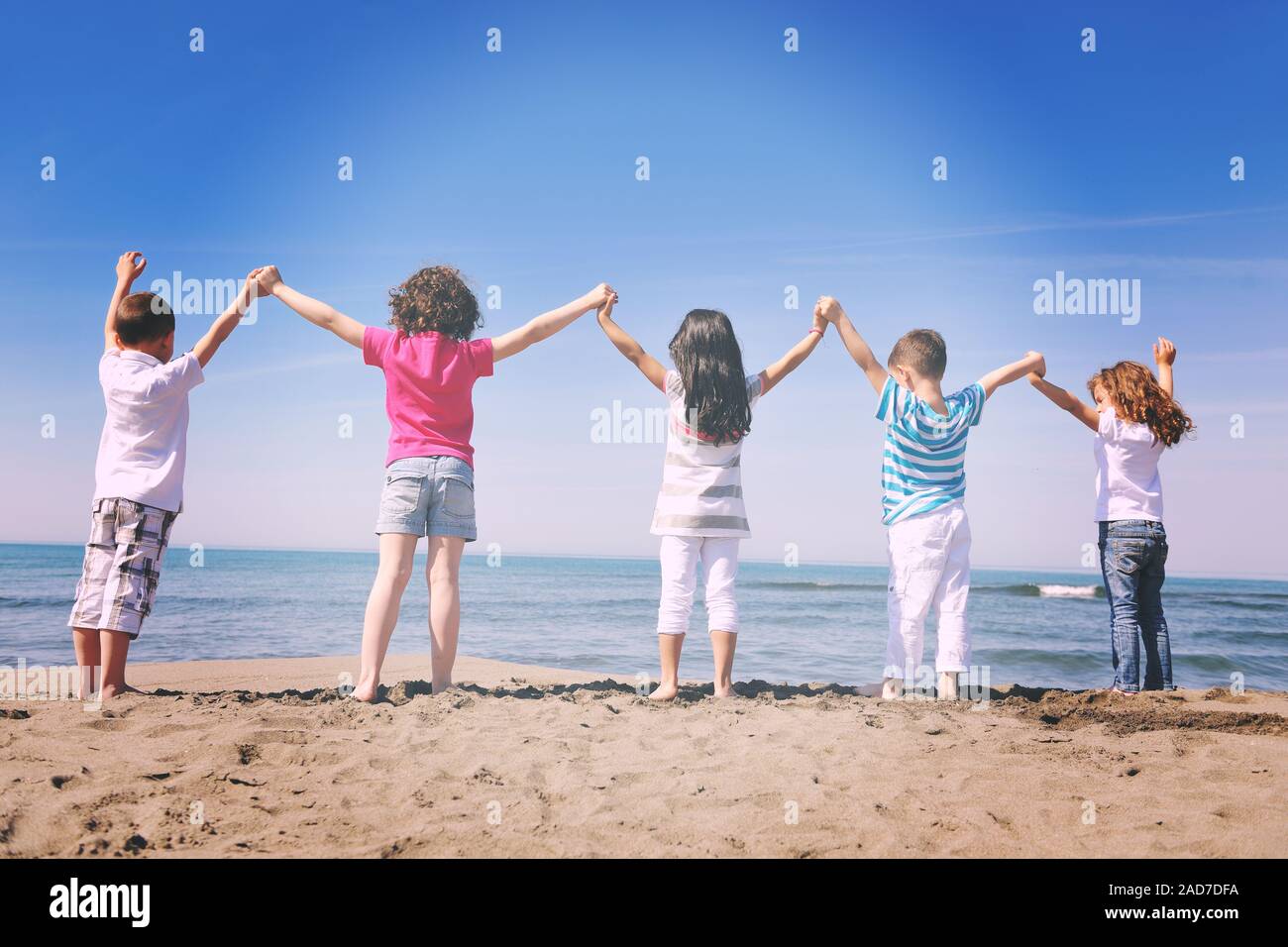 Beach fun people hi-res stock photography and images - Alamy