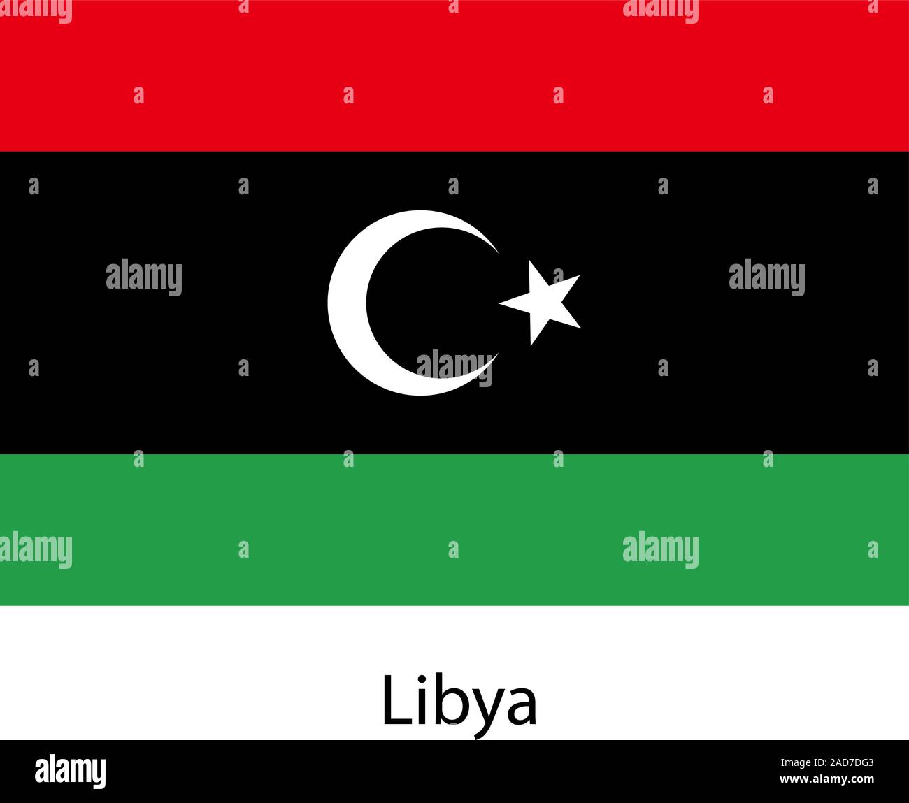 Libya colors Stock Vector Images - Alamy