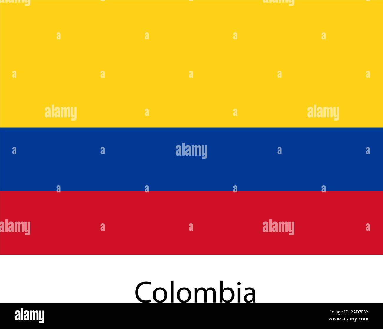 Editable vector colombia country flag hi-res stock photography and ...