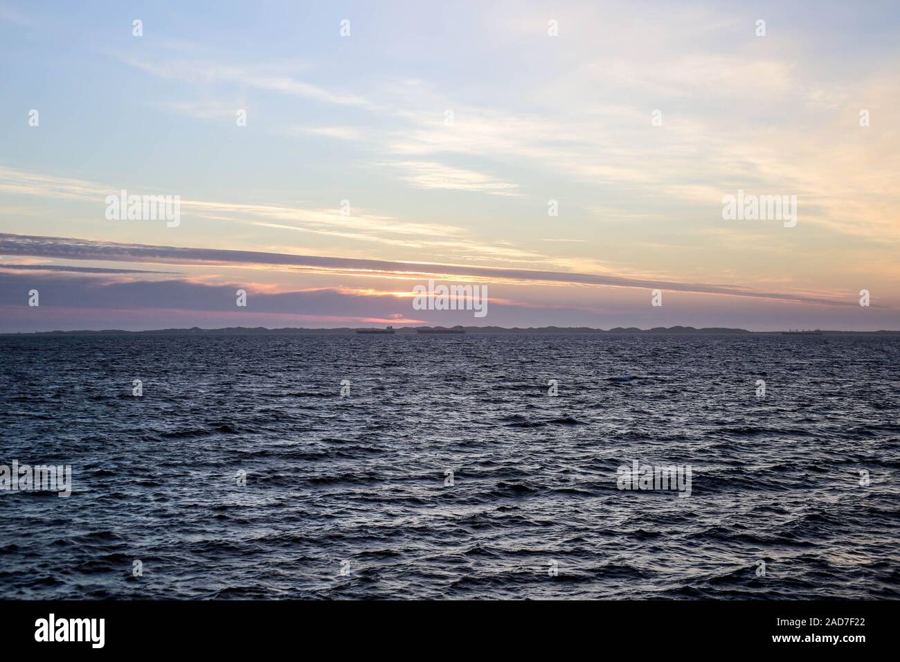 Sunset over Cockburn Sound , Perth Stock Photo - Alamy