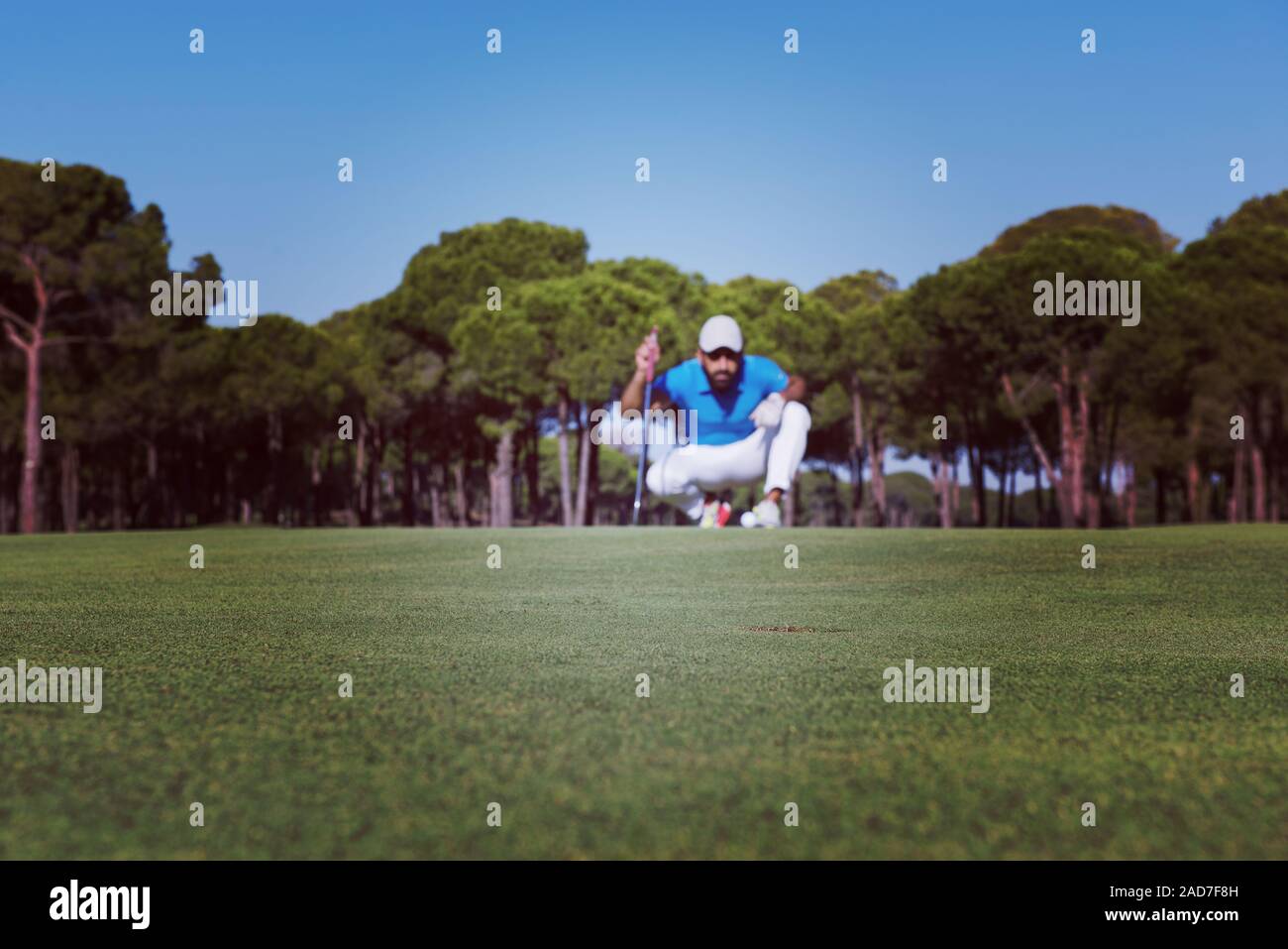 Perfect shot golfer hi-res stock photography and images - Alamy