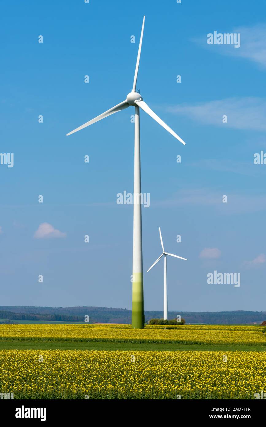 Wind turbine in rural field hi-res stock photography and images - Alamy