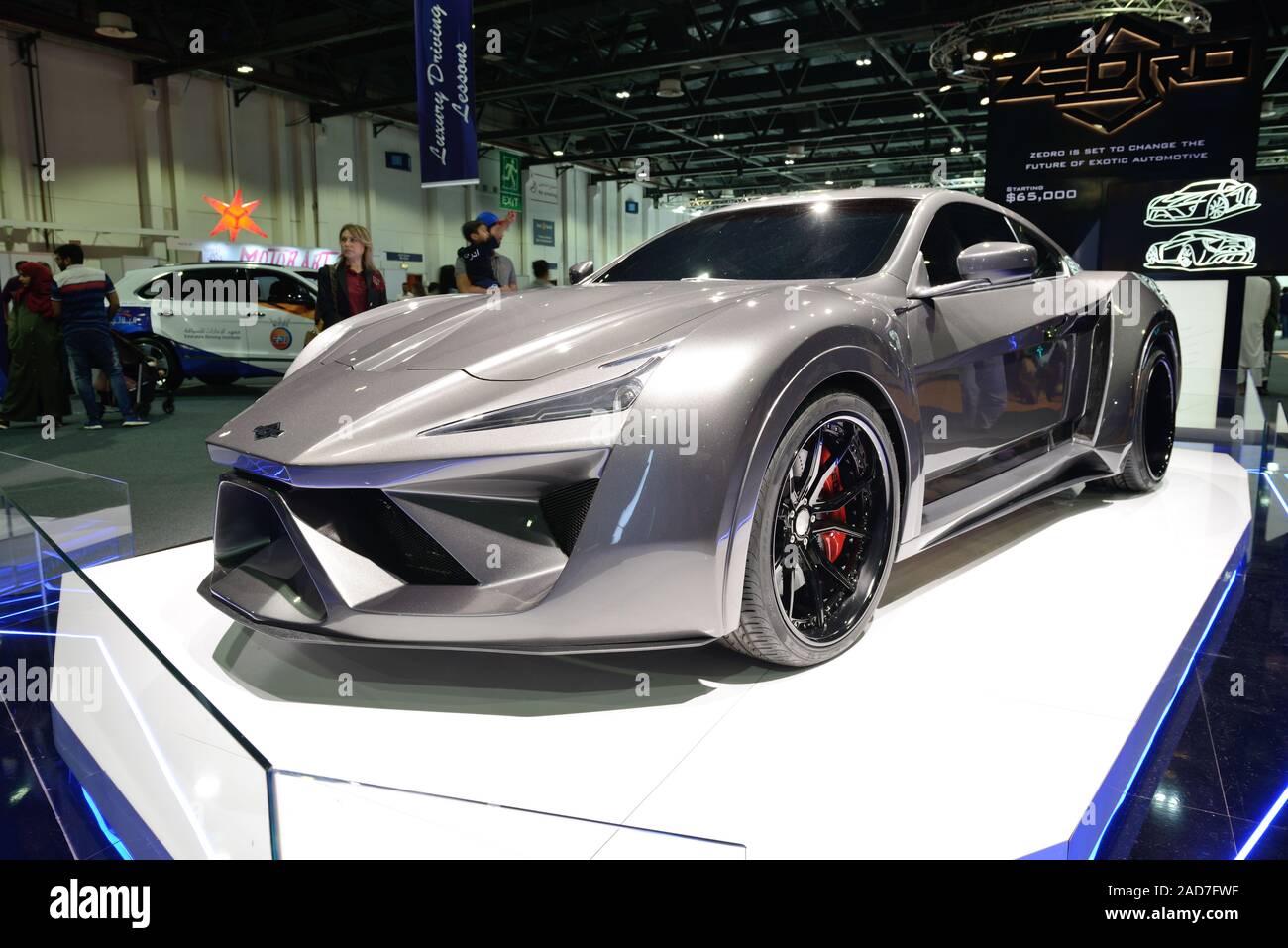 DUBAI, UAE - NOVEMBER 16: The Zedro Notorious sportscar on Dubai Motor ...
