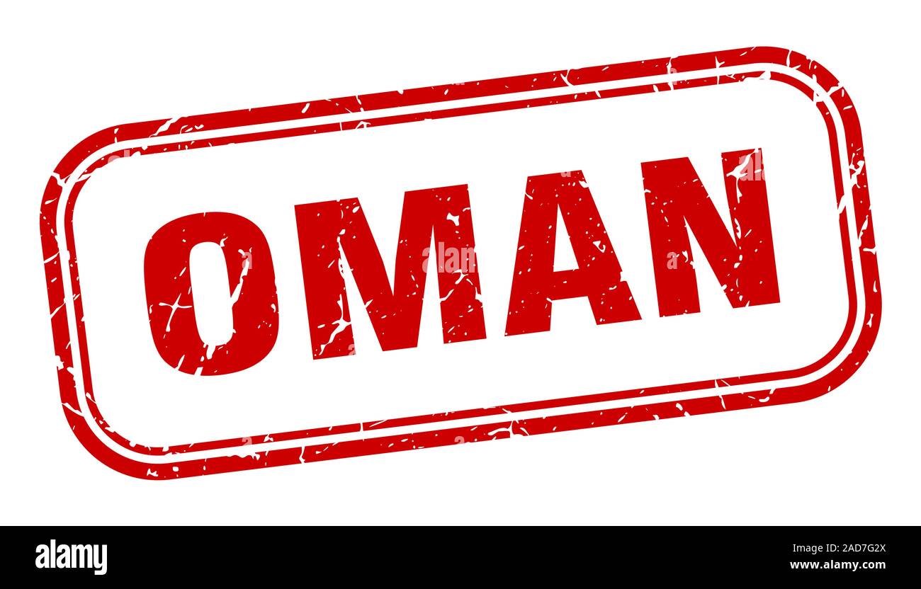 Welcome oman red stamp Stock Vector Images - Alamy