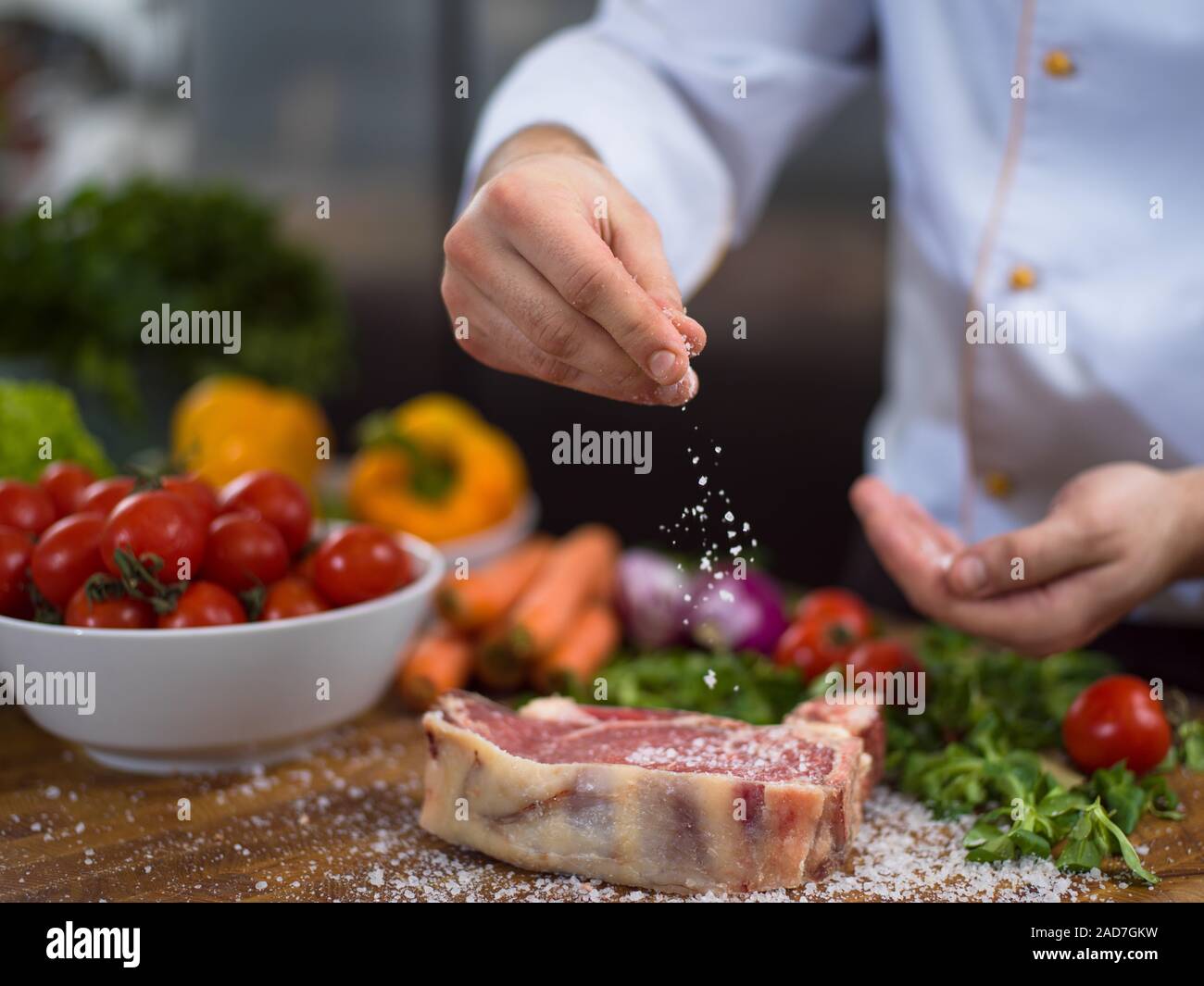 Putting salt beef on hi-res stock photography and images - Alamy
