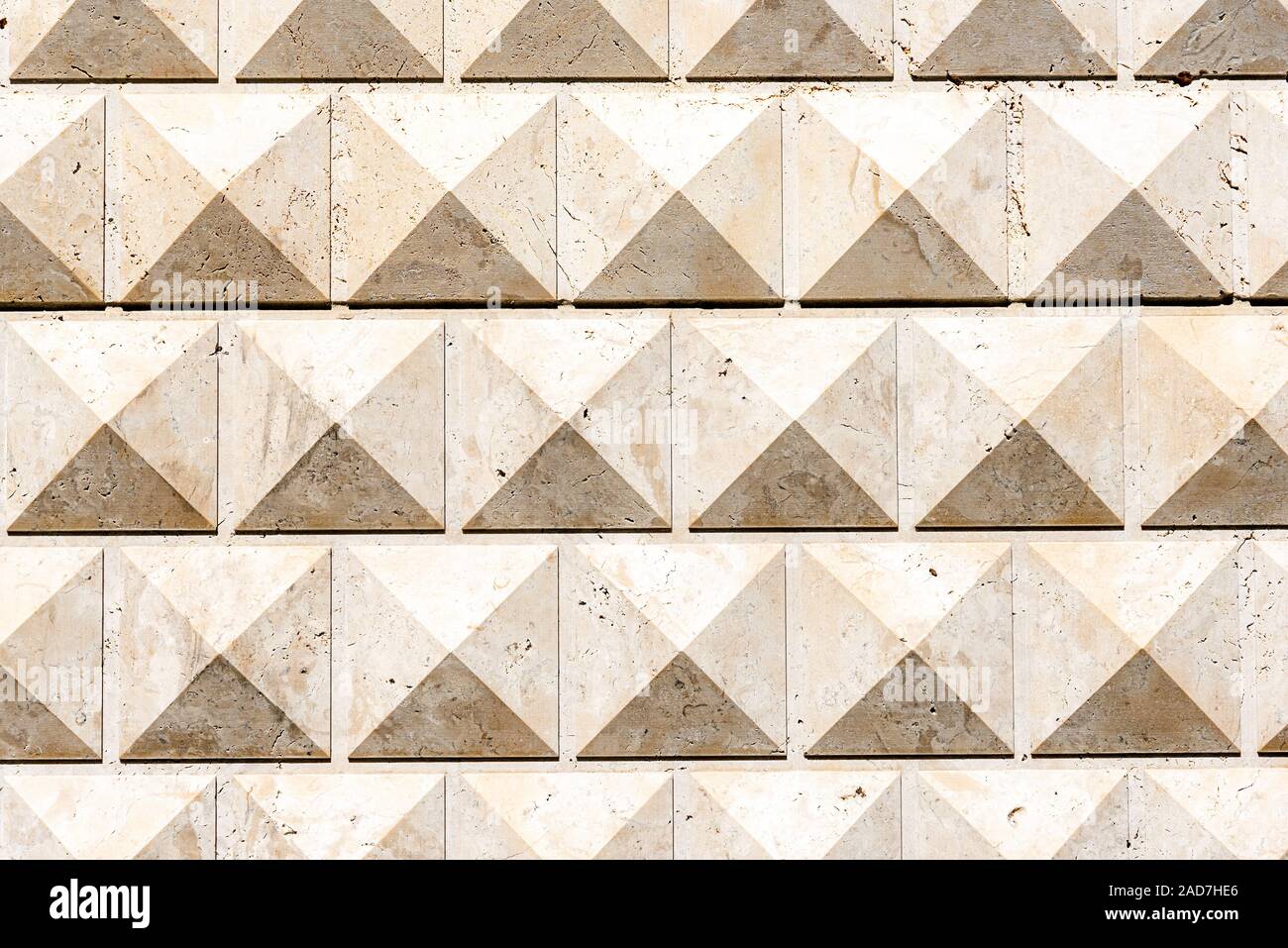 Marble background with a texture of small pyramids Stock Photo - Alamy