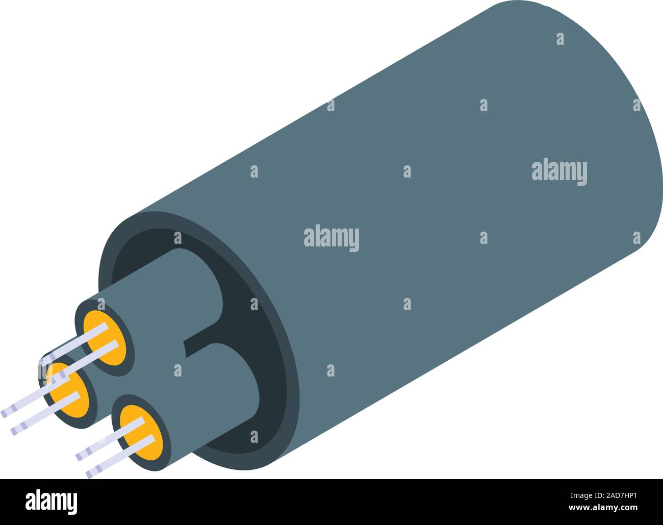 Fibre optic cable hand Stock Vector Images - Alamy