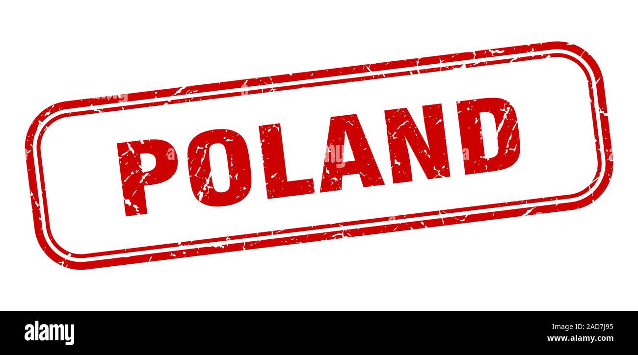 Welcome poland red square hi-res stock photography and images - Alamy