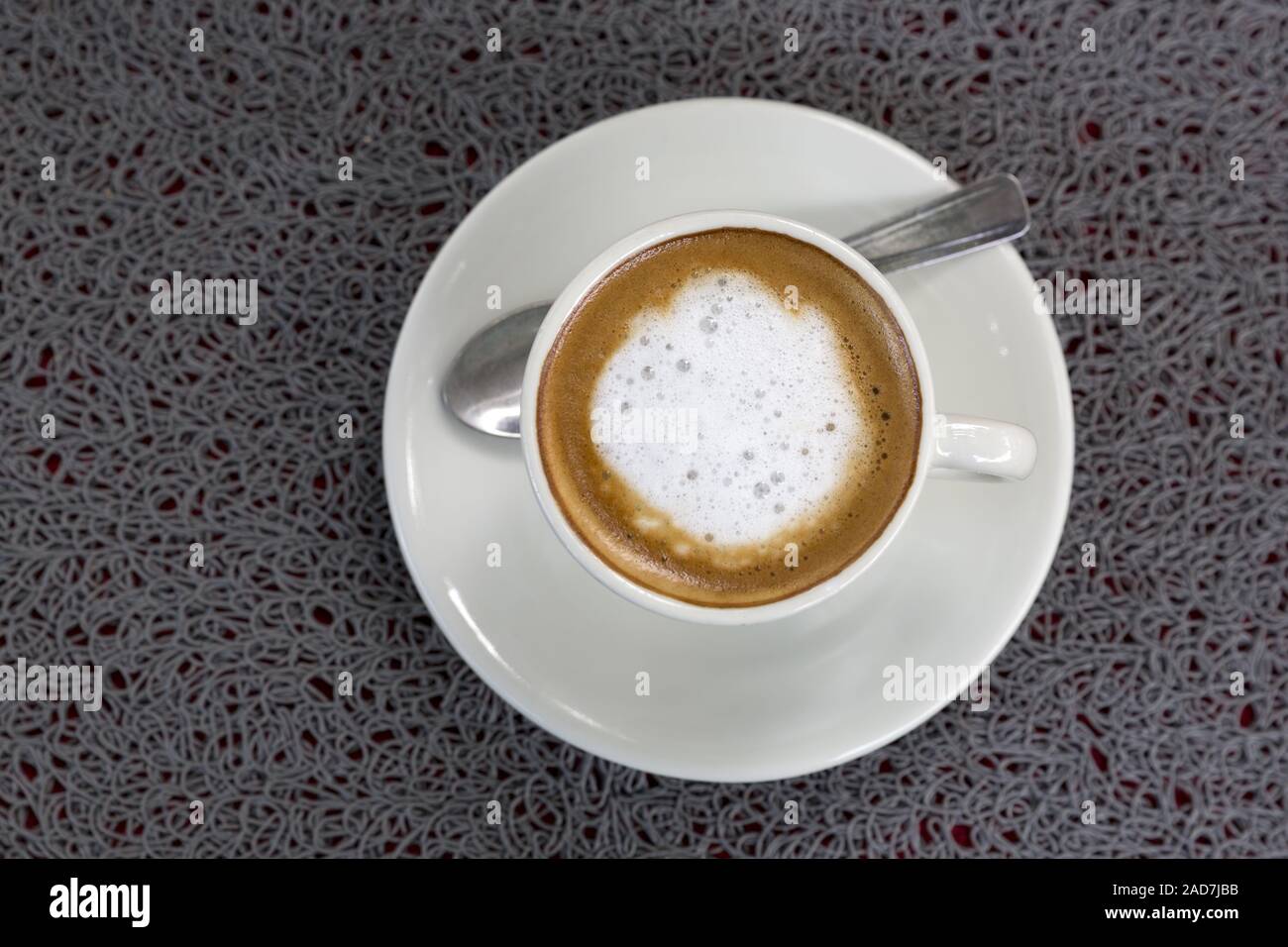 Birds eye view hot coffee hi-res stock photography and images - Alamy