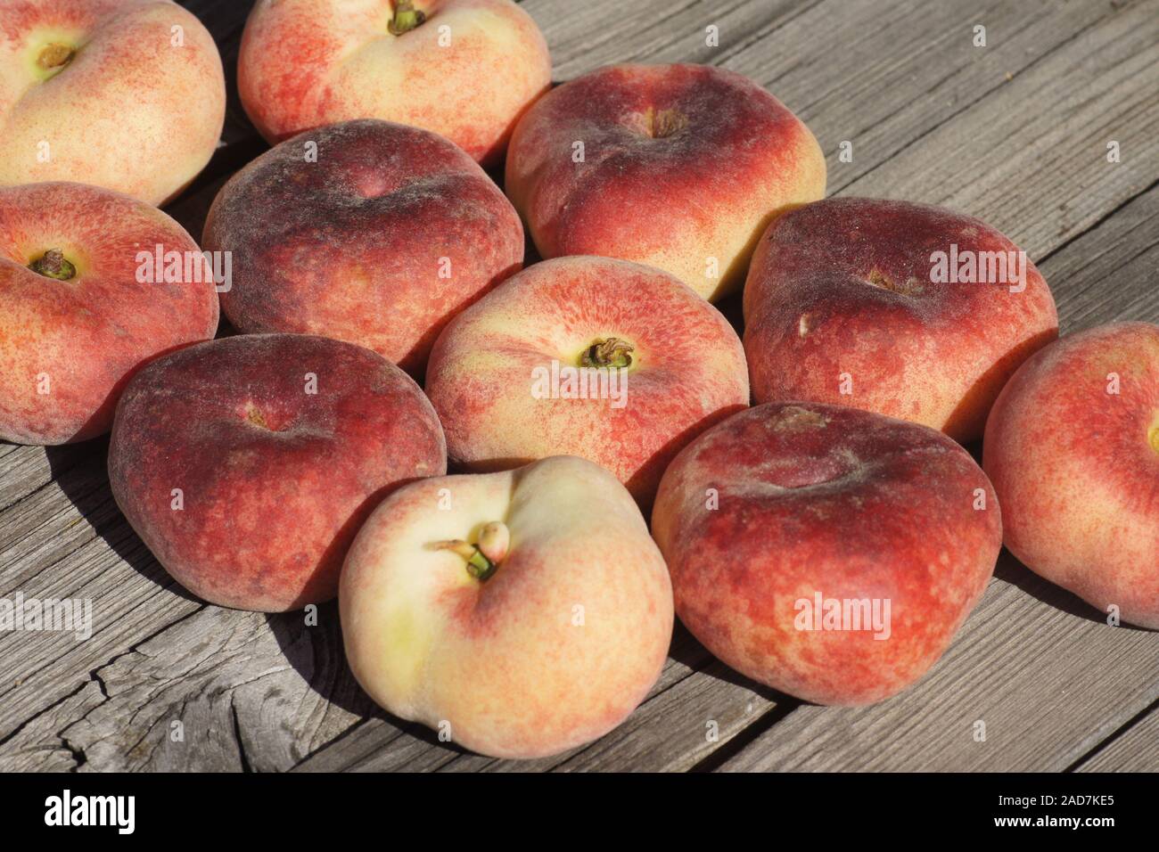 Flat peach hi-res stock photography and images - Alamy