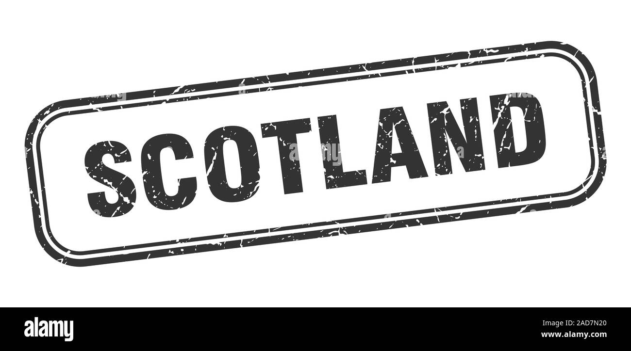 Scotland stamp Black and White Stock Photos & Images - Alamy