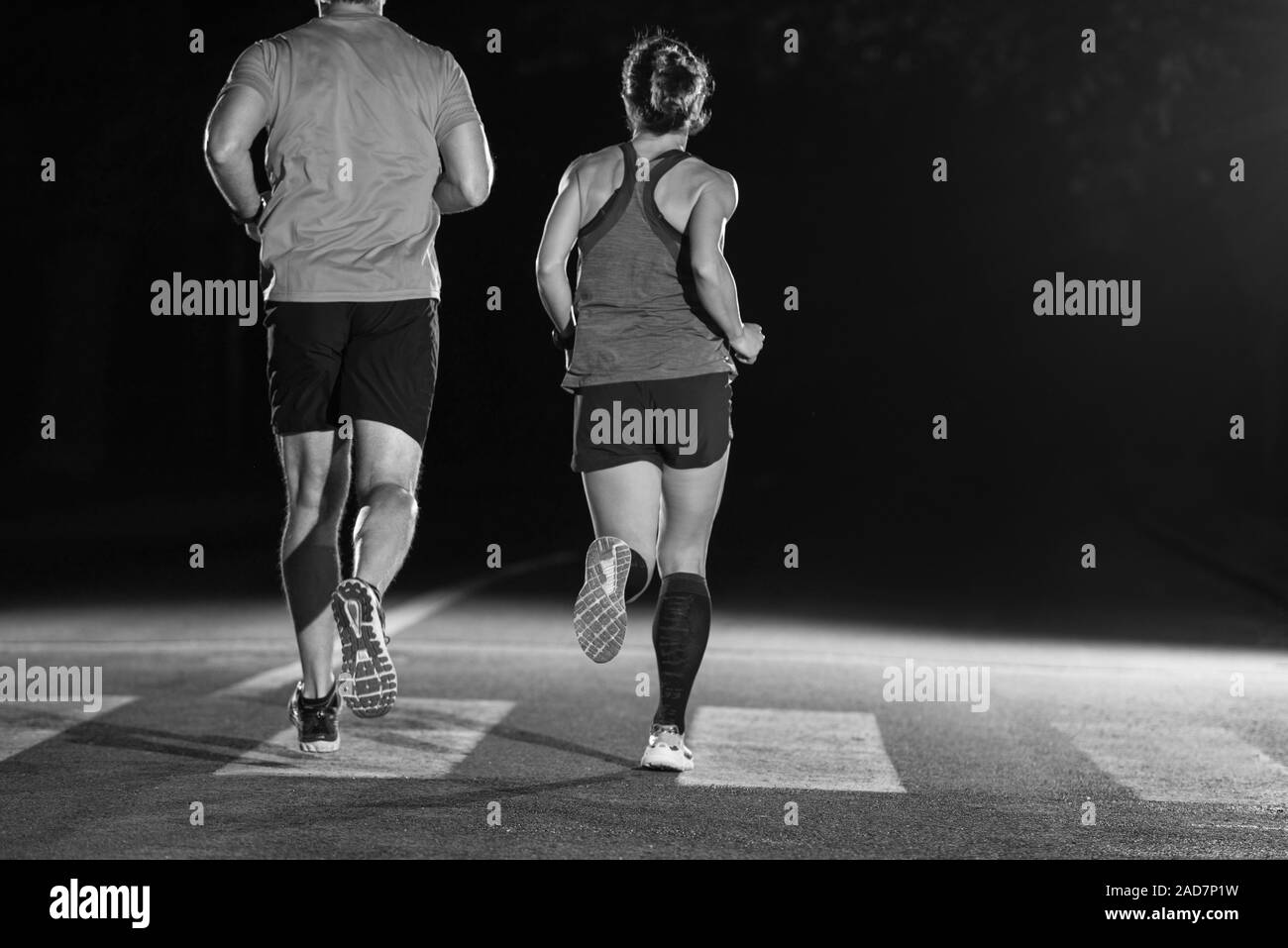 Runners Black and White Stock Photos & Images - Alamy