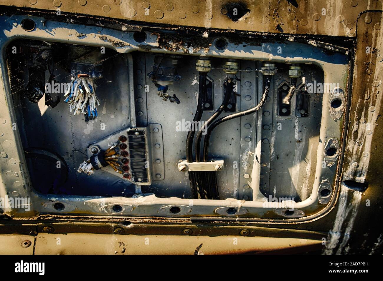 Cockpit wiring hi-res stock photography and images - Alamy
