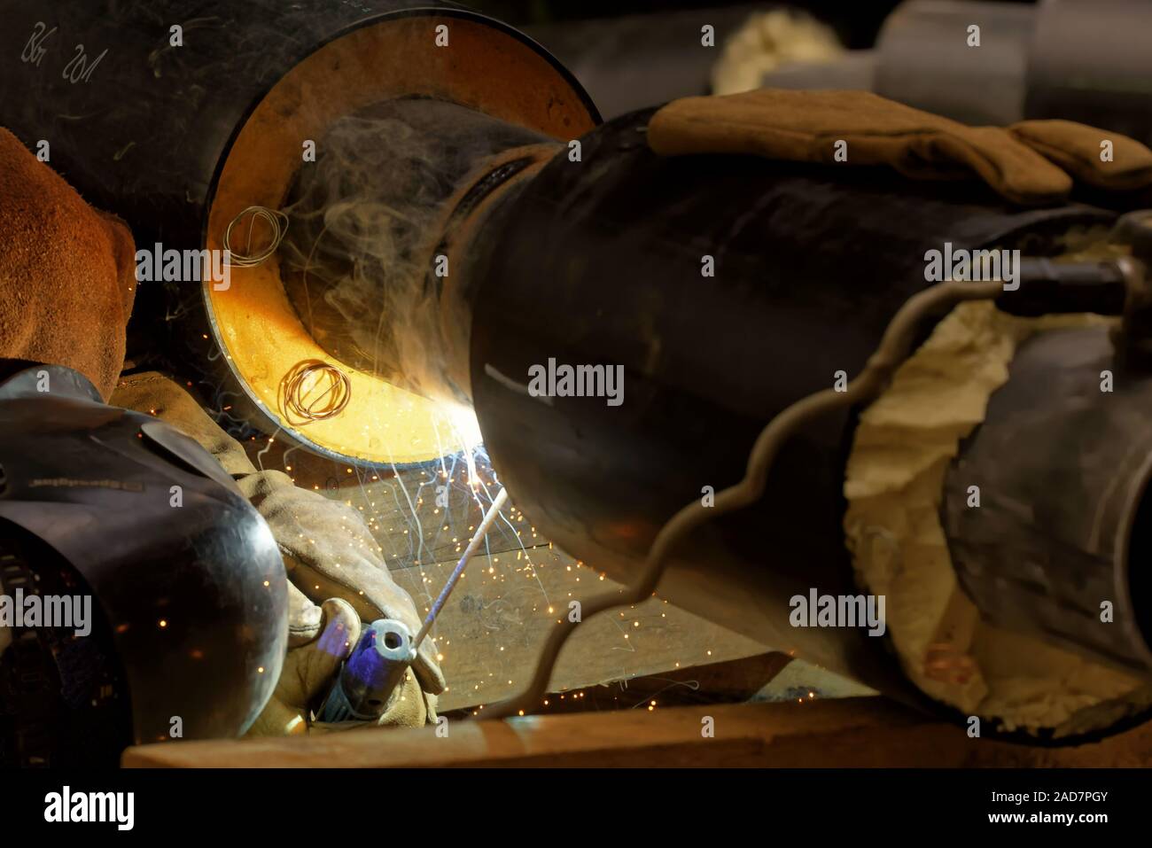 Pipe welding hi-res stock photography and images - Alamy