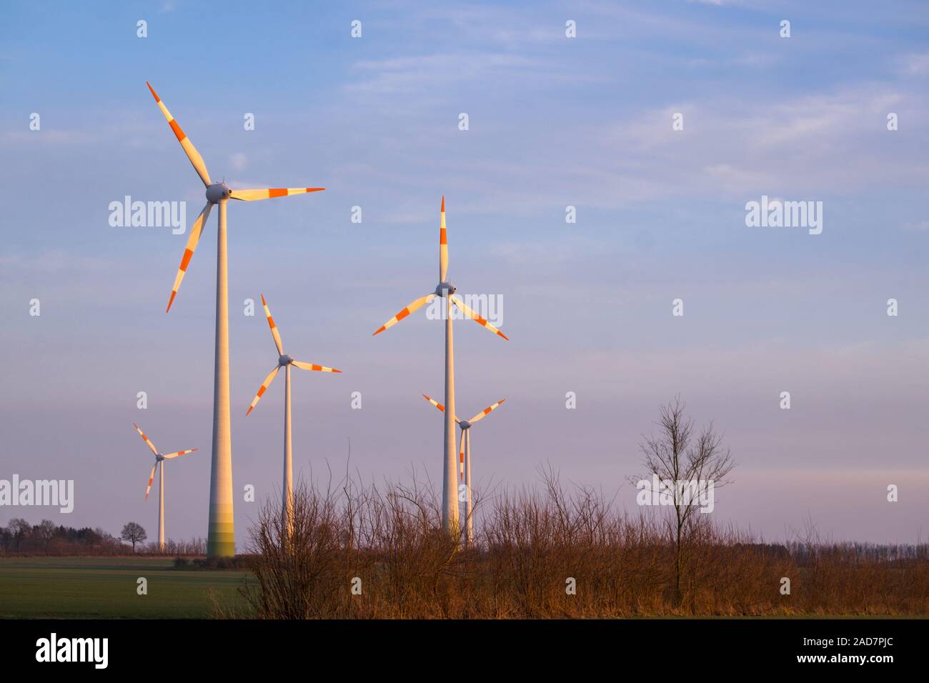 Windmills sky hi-res stock photography and images - Alamy