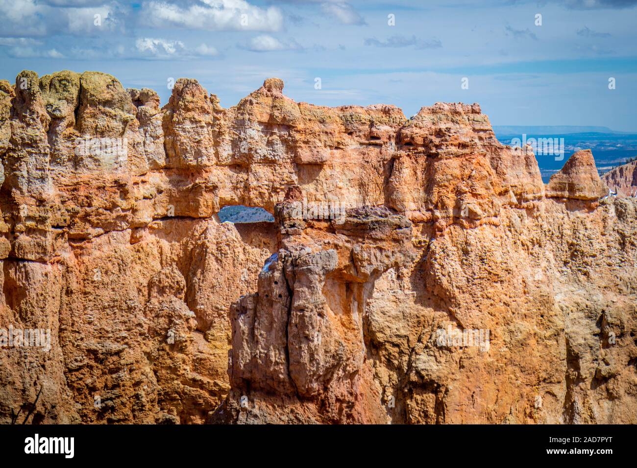 Red Rocks Hoodoos in Rainbow Point at Bryce Canyon National Park, Utah ...