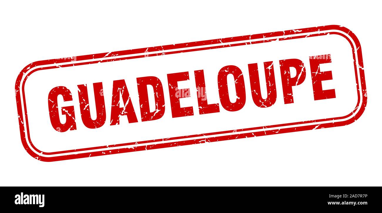 Welcome guadeloupe stamp hi-res stock photography and images - Alamy