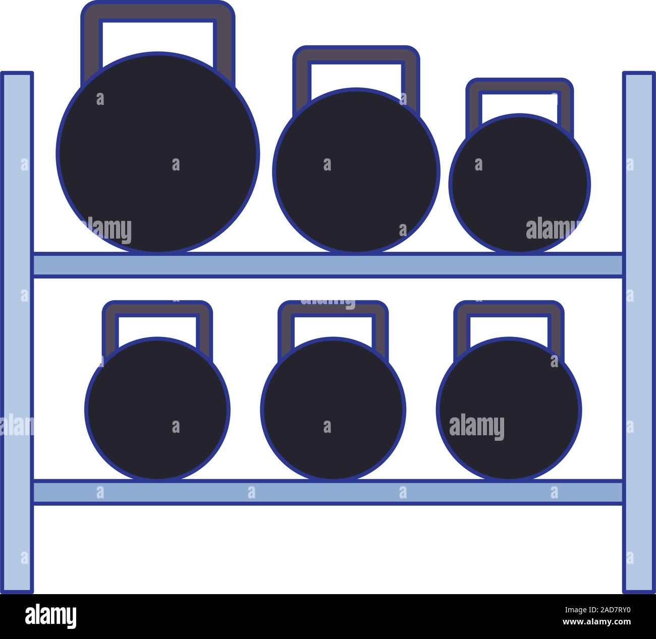 Rack workout Stock Vector Images - Alamy