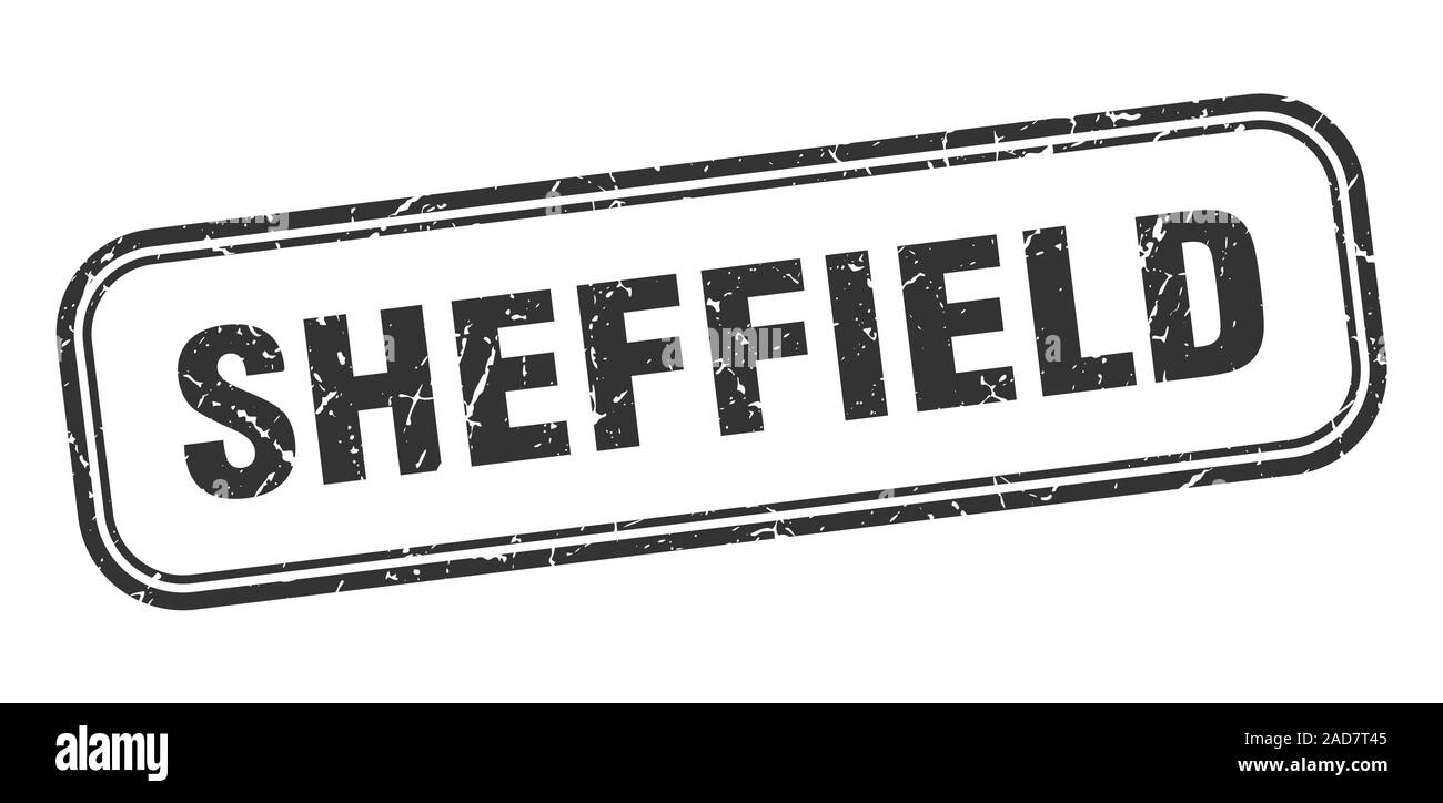 Sheffield stamp. Sheffield black grunge isolated sign Stock Vector ...