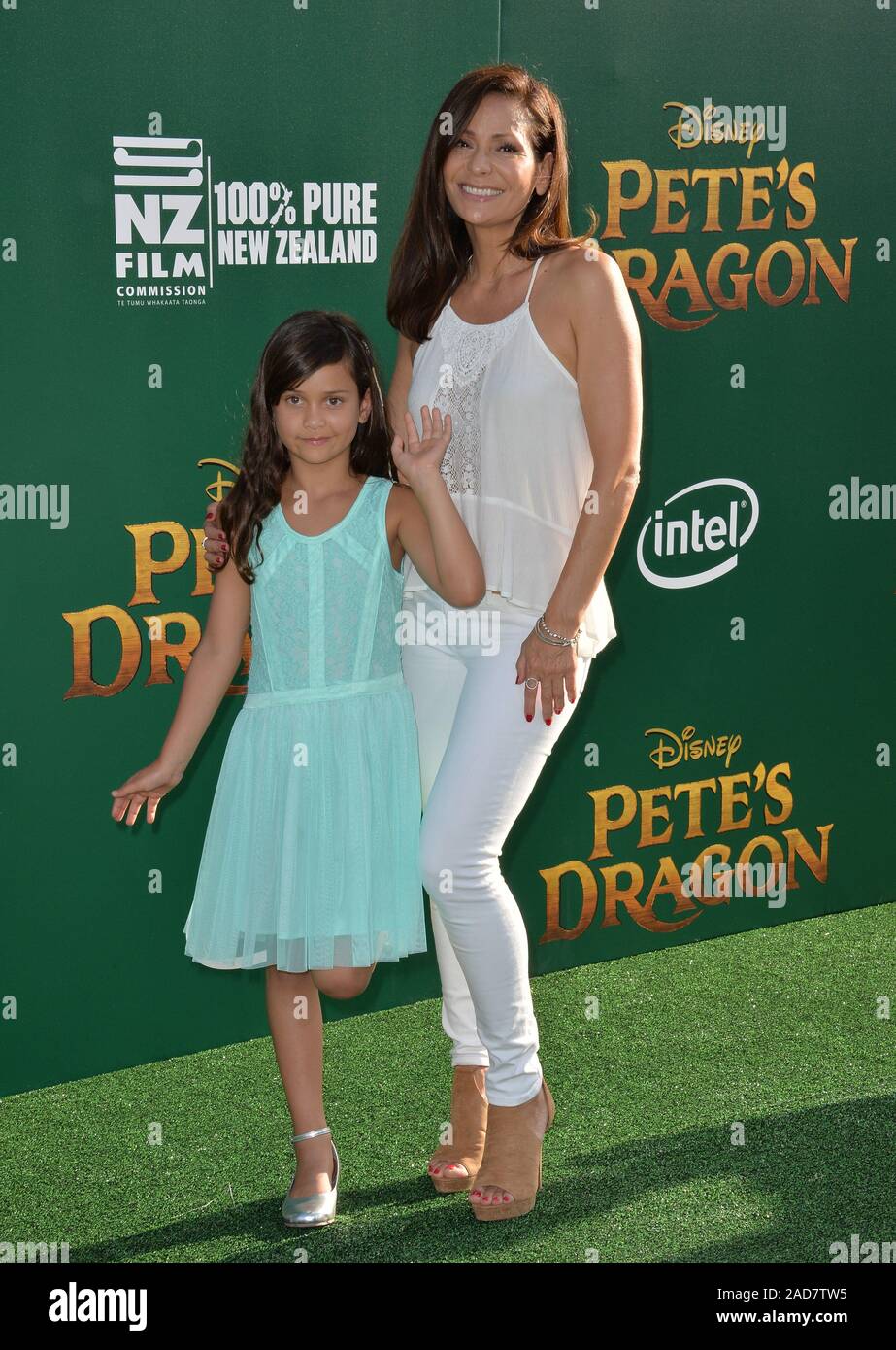 LOS ANGELES, CA. August 8, 2016: Actress Constance Marie & daughter ...