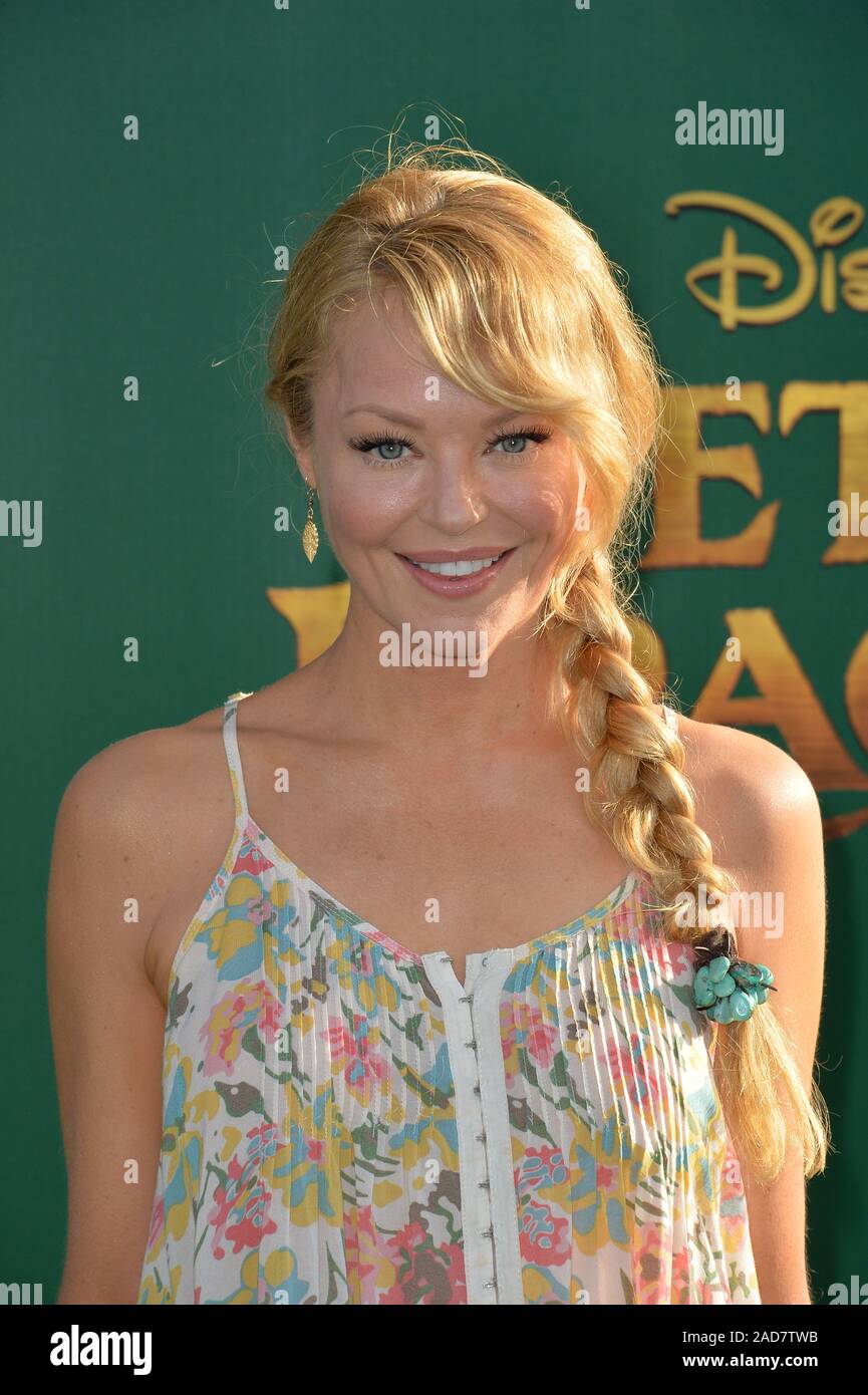 LOS ANGELES, CA. August 8, 2016: Actress Charlotte Ross at the world ...