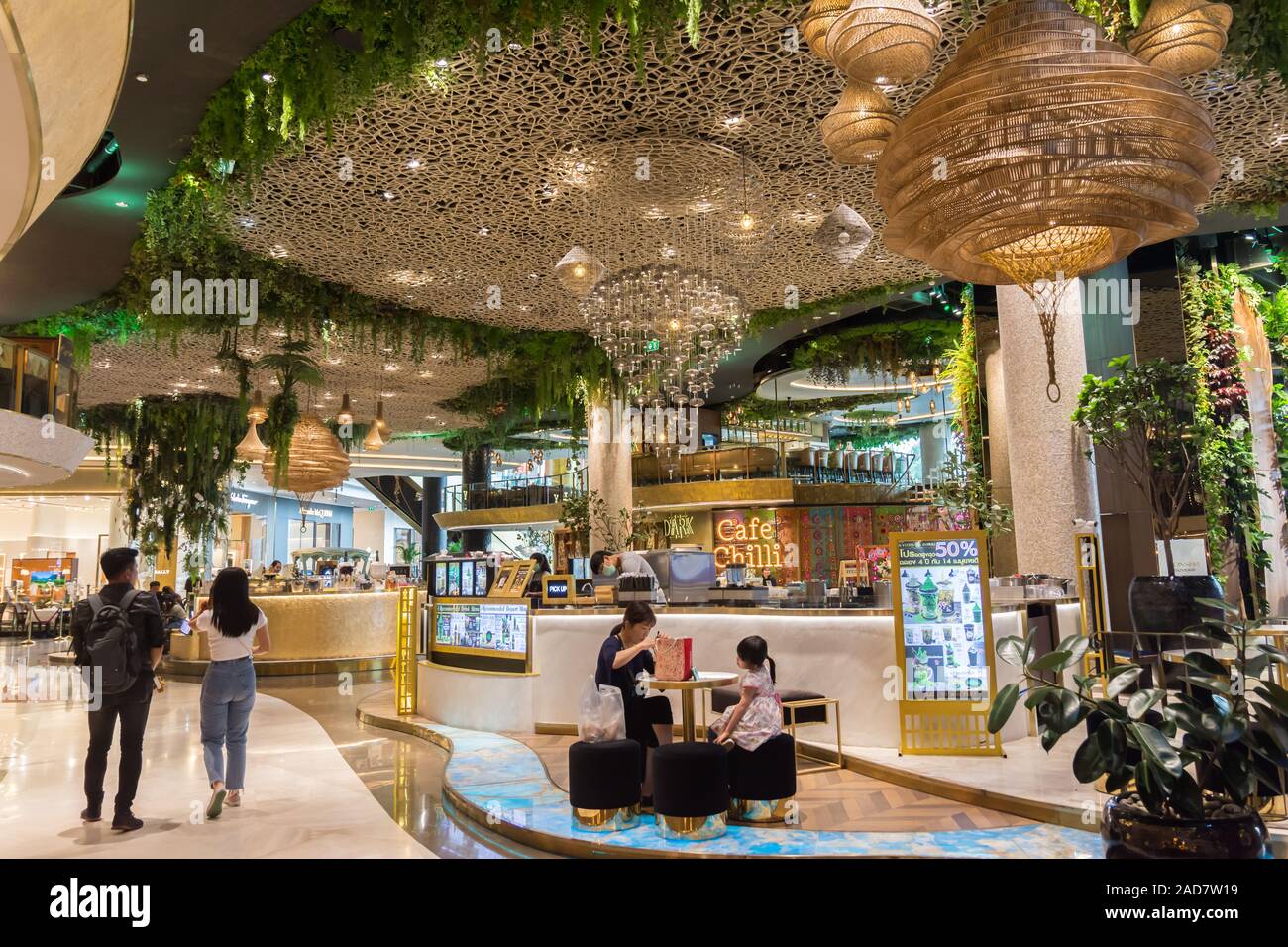 Iconsiam ,Thailand -Oct 30,2019: People can exploring around Iconsiam ...