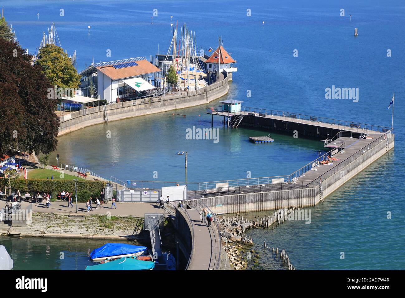 Harbour outdoor pool hi-res stock photography and images - Alamy