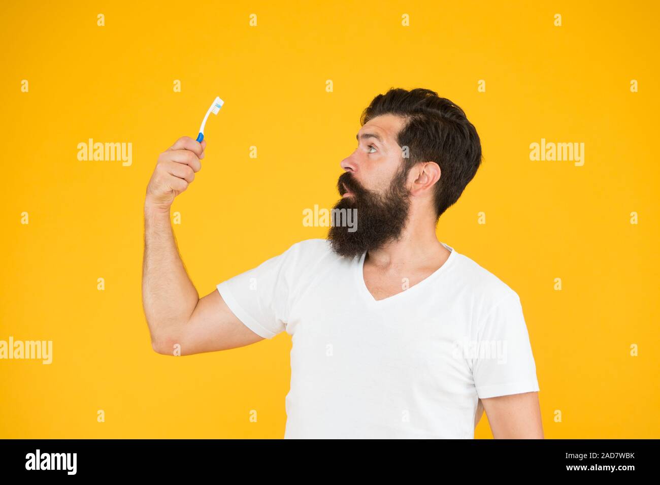 Toothbrush moustache hi-res stock photography and images - Alamy