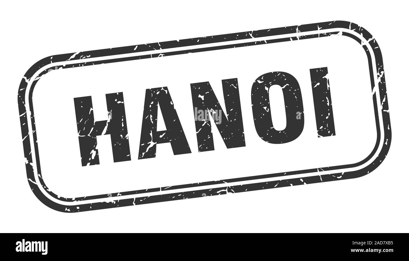Hanoi stamp. Hanoi black grunge isolated sign Stock Vector Image & Art ...