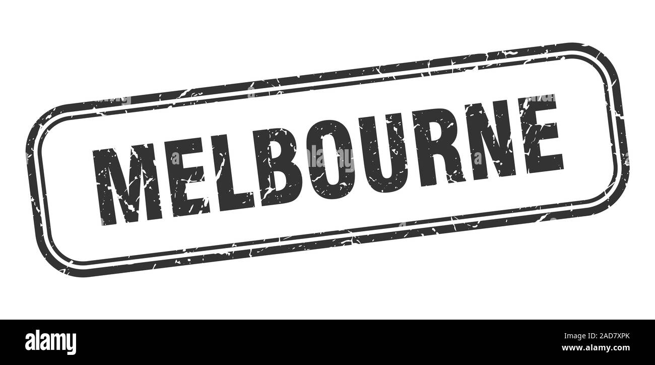 Melbourne sign Black and White Stock Photos & Images - Alamy