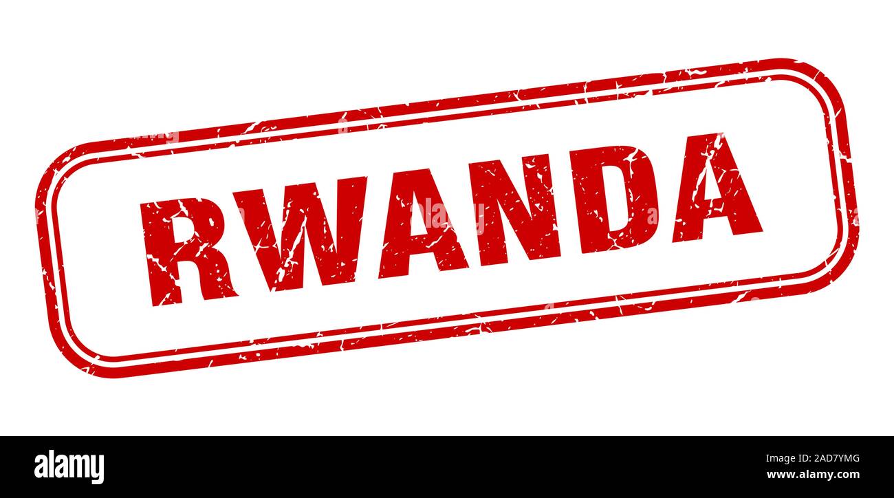 Rwanda stamp. Rwanda red grunge isolated sign Stock Vector Image & Art ...