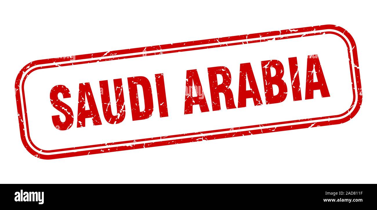 Saudi Arabia stamp. Saudi Arabia red grunge isolated sign Stock Vector ...